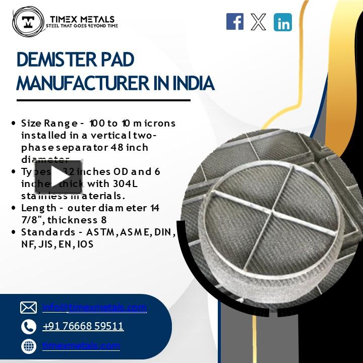 PPT – Wire Mesh | Demister Pad | Fin Tube | Super Electropolished Pipe - Timex Metals PowerPoint ...