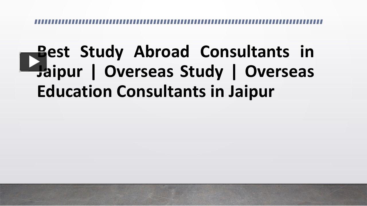PPT – Study Abroad Consultants PowerPoint presentation | free to ...