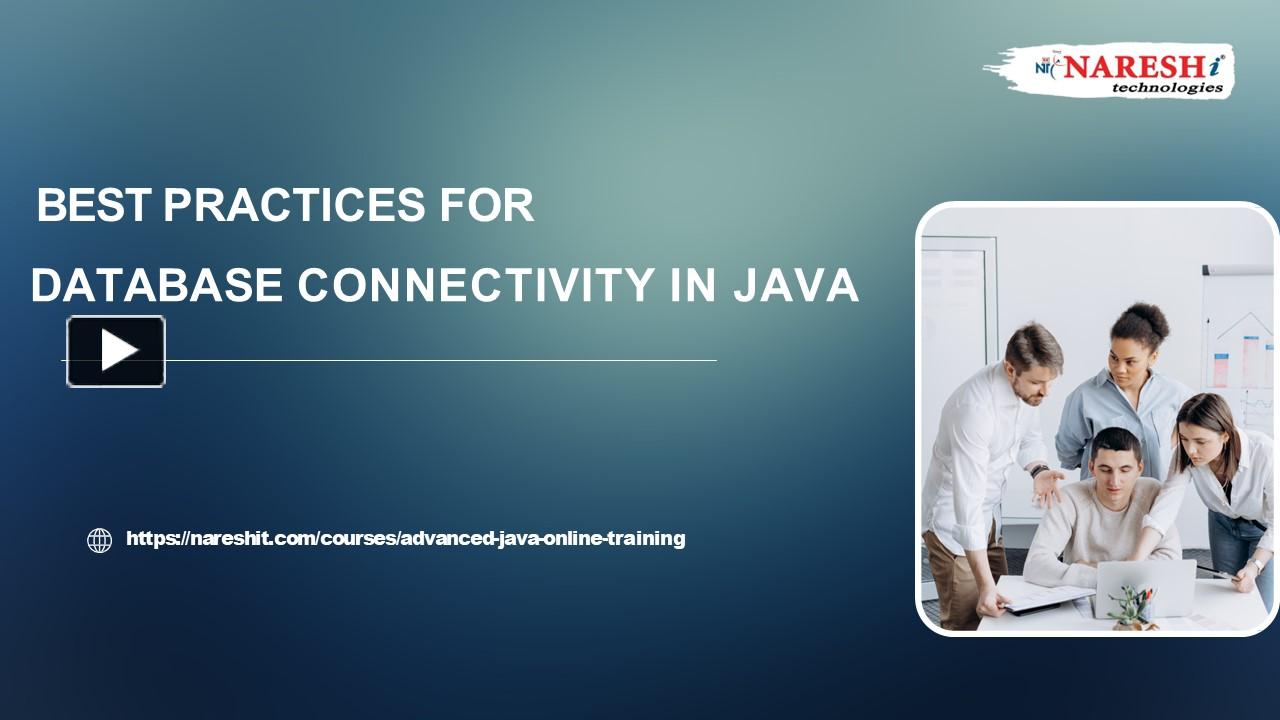 Ppt Best Practices For Database Connectivity In Java Powerpoint 9179