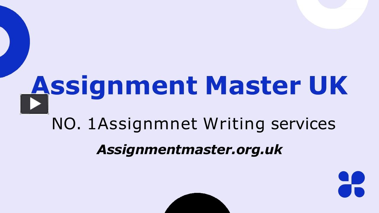Assignment Master UK (1) presentation | free to download