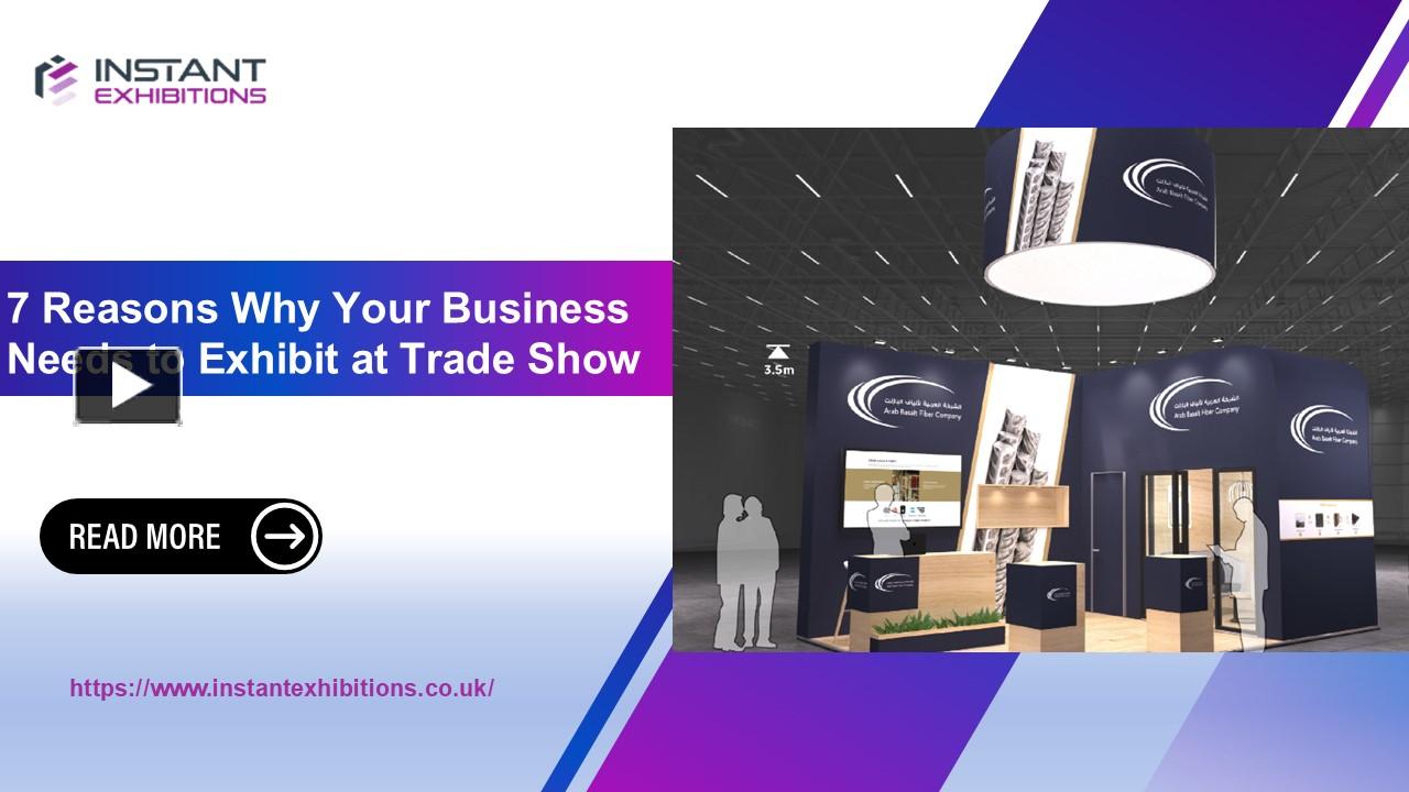 PPT – 7 Reasons Why Your Business Should Exhibit at a Trade Show PowerPoint presentation | free ...