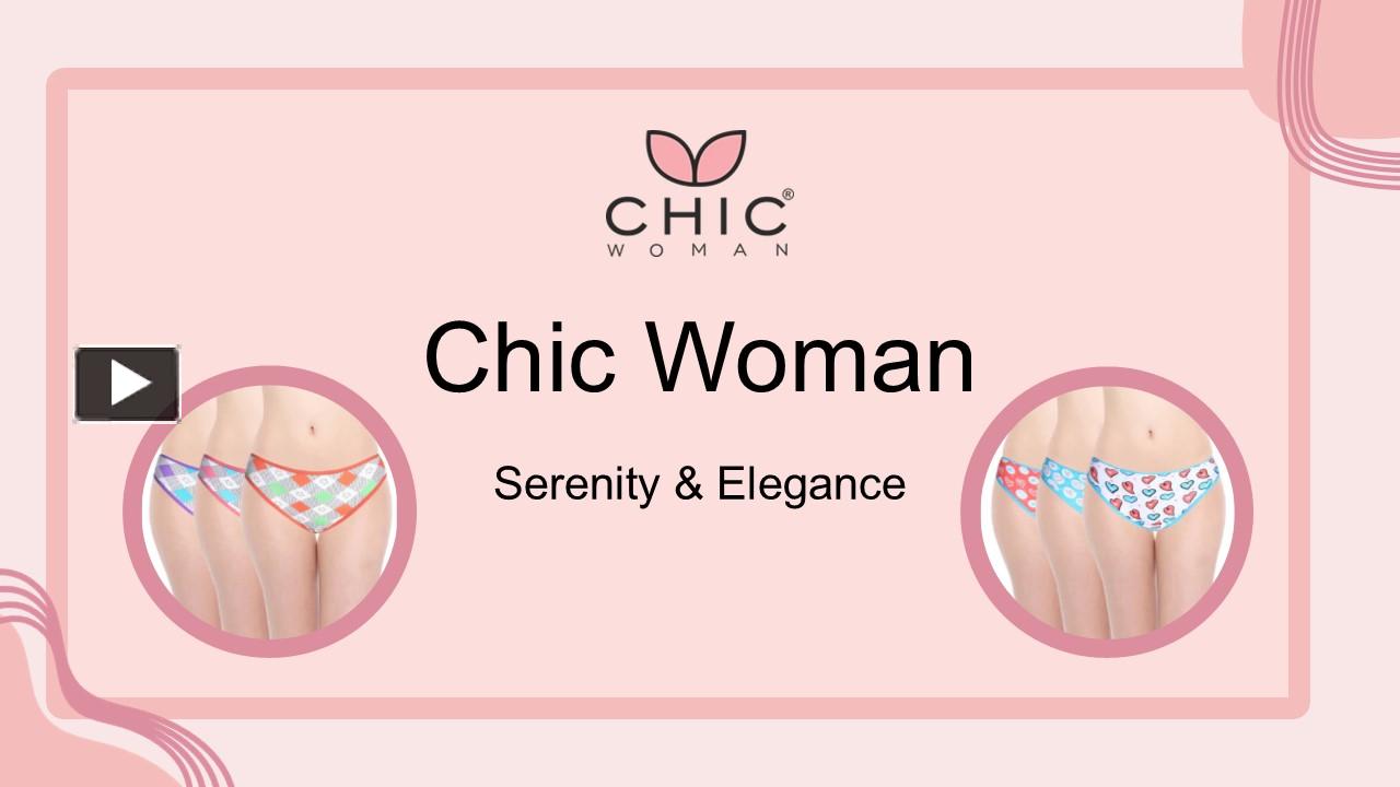 PPT – Chic Woman Stylish Panties: Comfort, Seamless & Fancy Underwear for Ladies PowerPoint ...