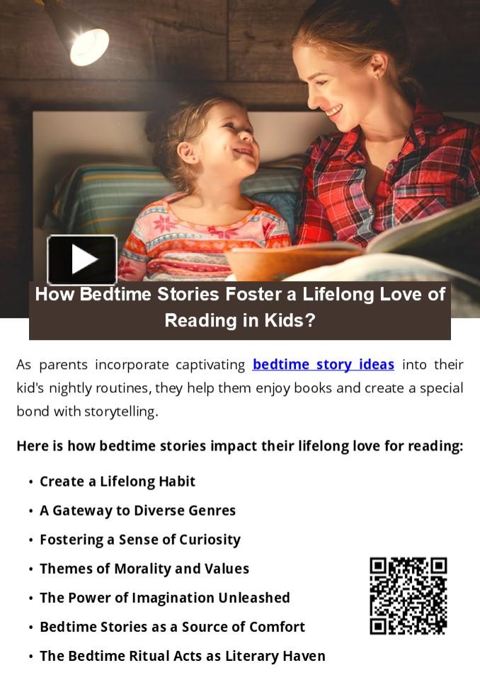 How Bedtime Stories Foster a Lifelong Love of Reading in Kids ...