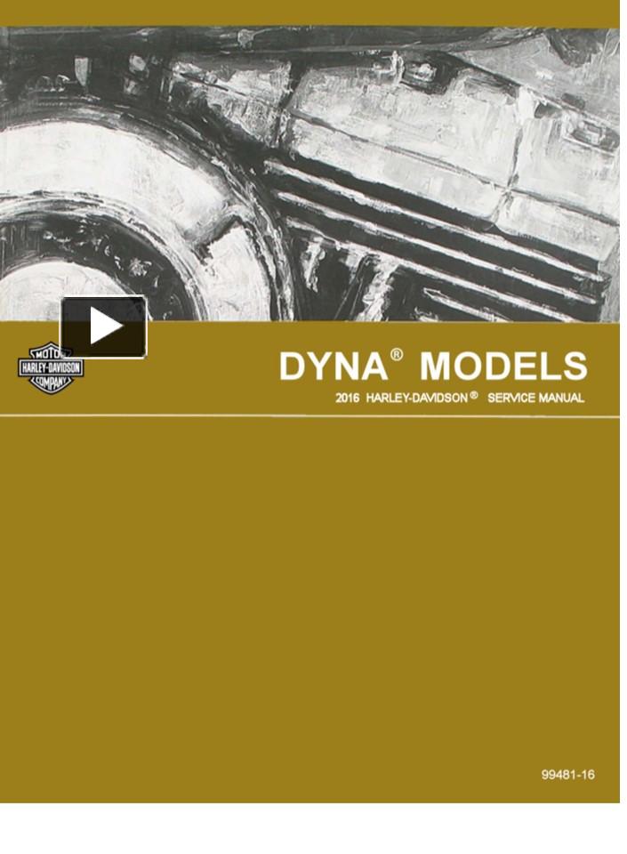 PPT – 2016 Harley Davidson Dyna Service Repair Manual Instant Download PowerPoint presentation ...