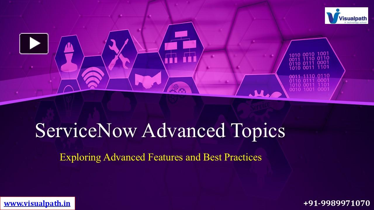 PPT – ServiceNow Certification Training | ServiceNow Training PowerPoint presentation | free to ...