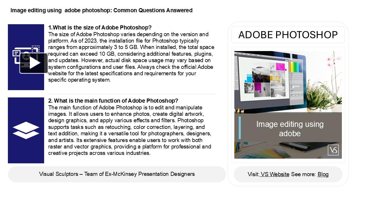 Getting Started with Adobe Photoshop for Image Enhancement presentation ...