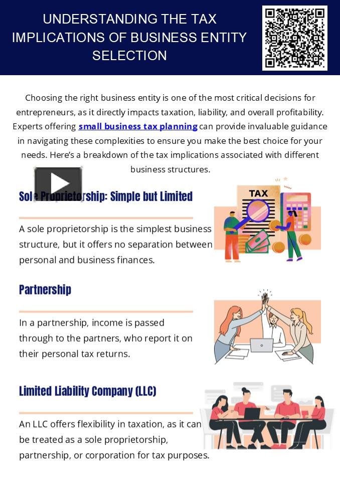 PPT – Understanding the Tax Implications of Business Entity Selection PowerPoint presentation ...