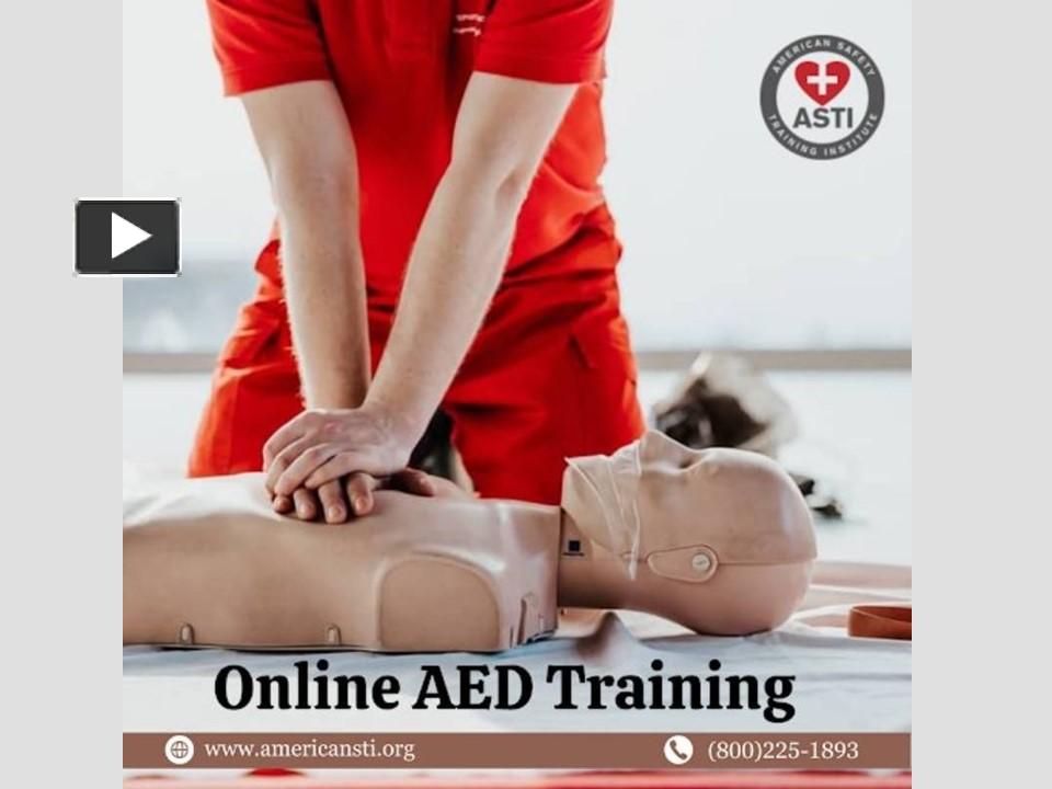 Online AED Certification: Is It Right for You presentation | free to download