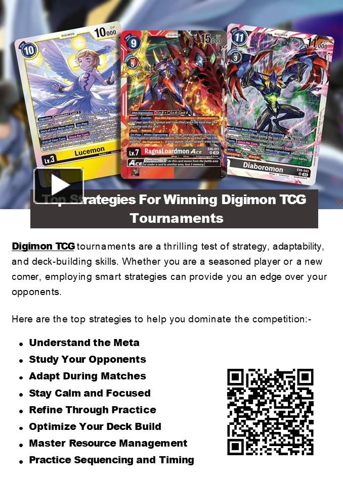 PPT – Top Strategies For Winning Digimon TCG Tournaments PowerPoint presentation | free to ...