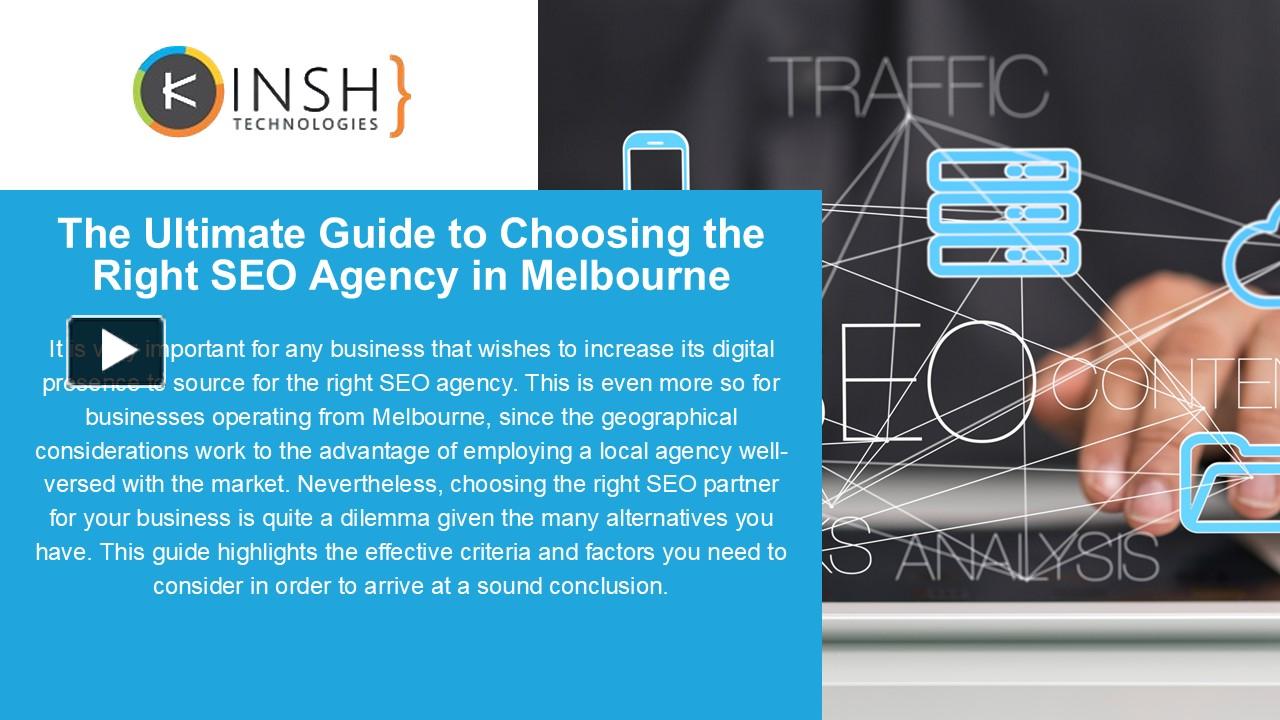 PPT – The Ultimate Guide to Choosing the Right SEO Agency in Melbourne ...