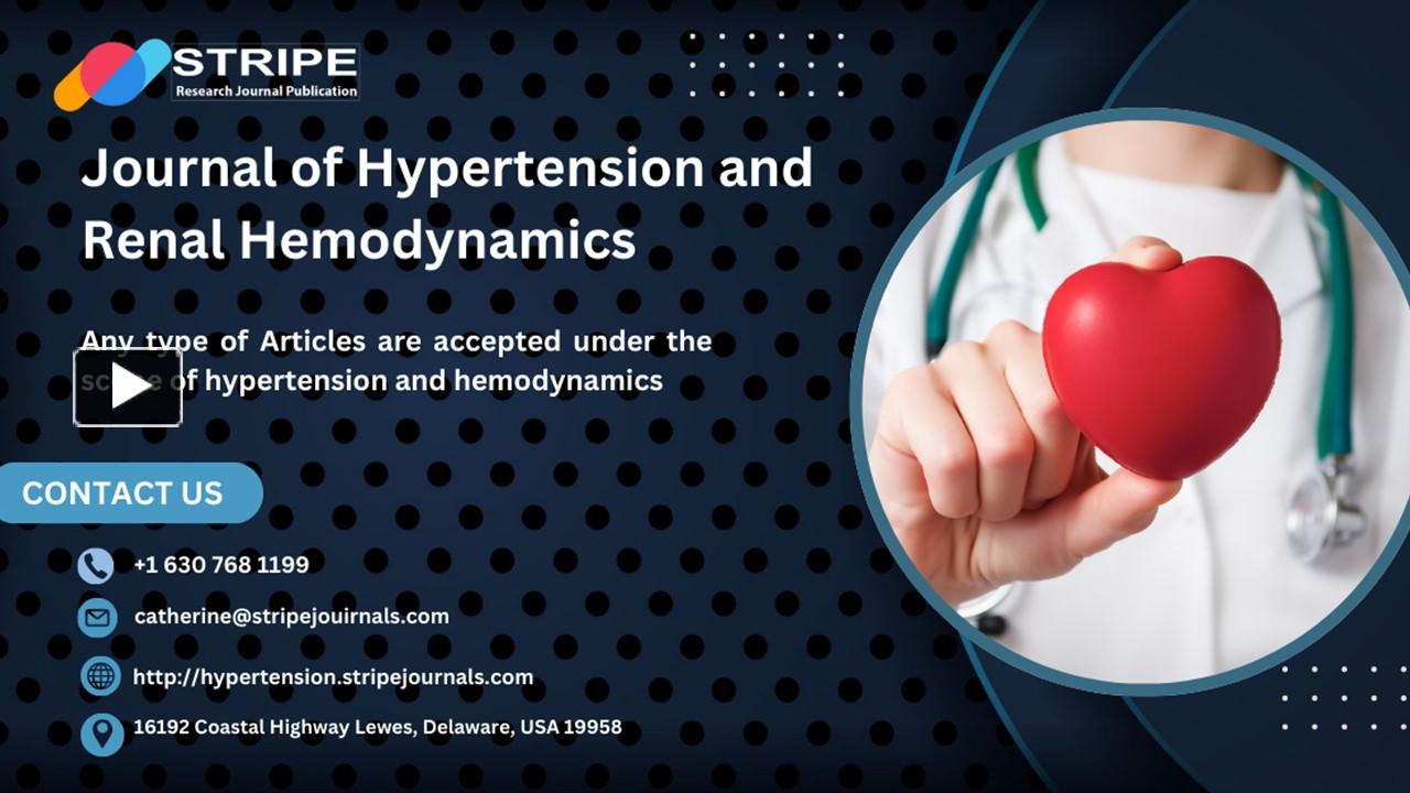 PPT – Journal of Hypertension and Renal Hemodynamics (2) PowerPoint presentation | free to ...