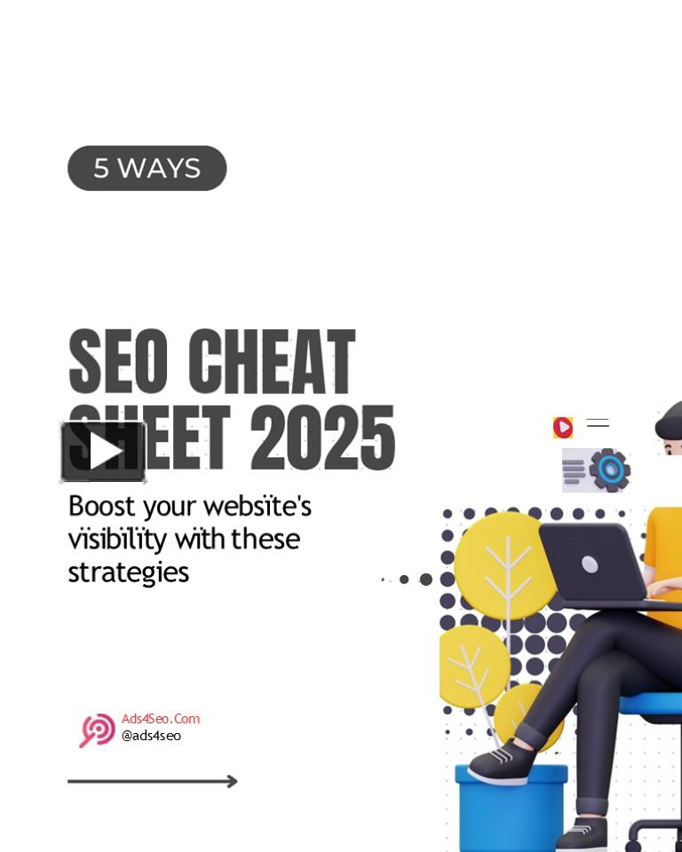 On-page SEO Cheat Sheet 2025 presentation | free to download