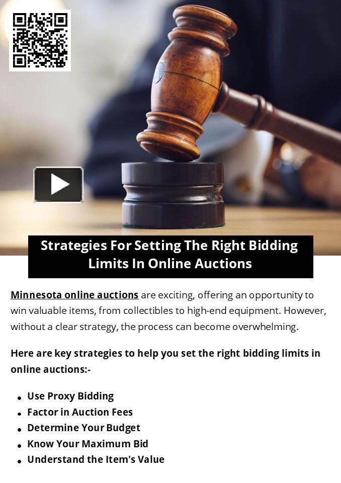 PPT – Strategies For Setting The Right Bidding Limits In Online ...