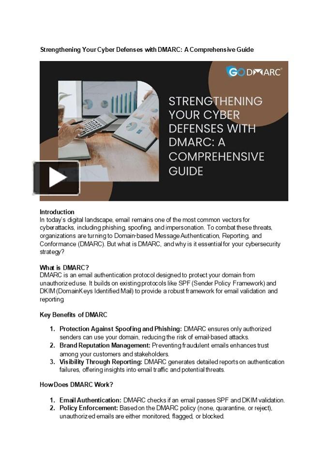 PPT – How to Deploy DMARC in Three Easy Steps? PowerPoint presentation | free to download - id ...