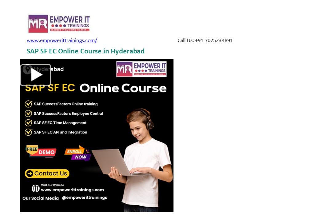 PPT – SAP SF EC Online Course in Hyderabad PowerPoint presentation | free to download - id ...