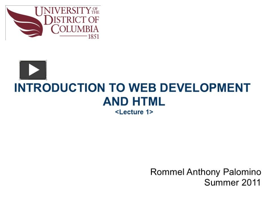 PPT – Web Development PowerPoint presentation | free to download - id: 9c4746-MWQ0N
