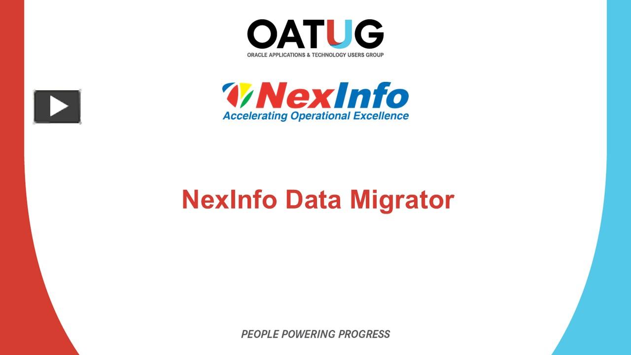 Ppt Streamlining Data Migration With Nexinfo Data Migrator Powerpoint
