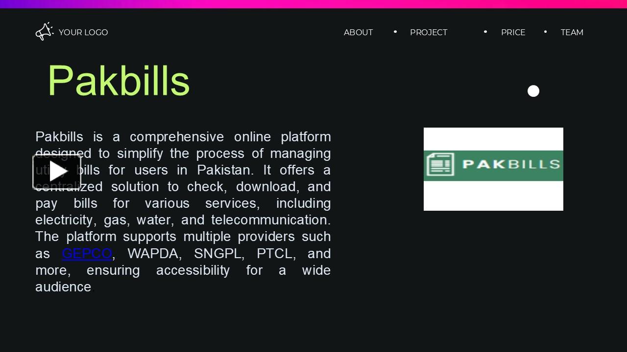 PPT – "Streamline Your Payments with GEPCO Online Bill System" PowerPoint presentation | free to ...