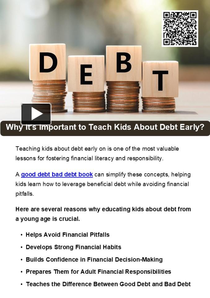 PPT – Why It's Important to Teach Kids About Debt Early? PowerPoint ...