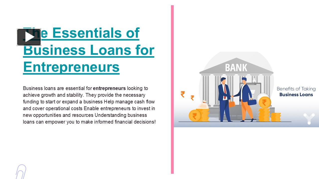 PPT – The Essentials of Business Loans for Entrepreneurs (1) PowerPoint ...