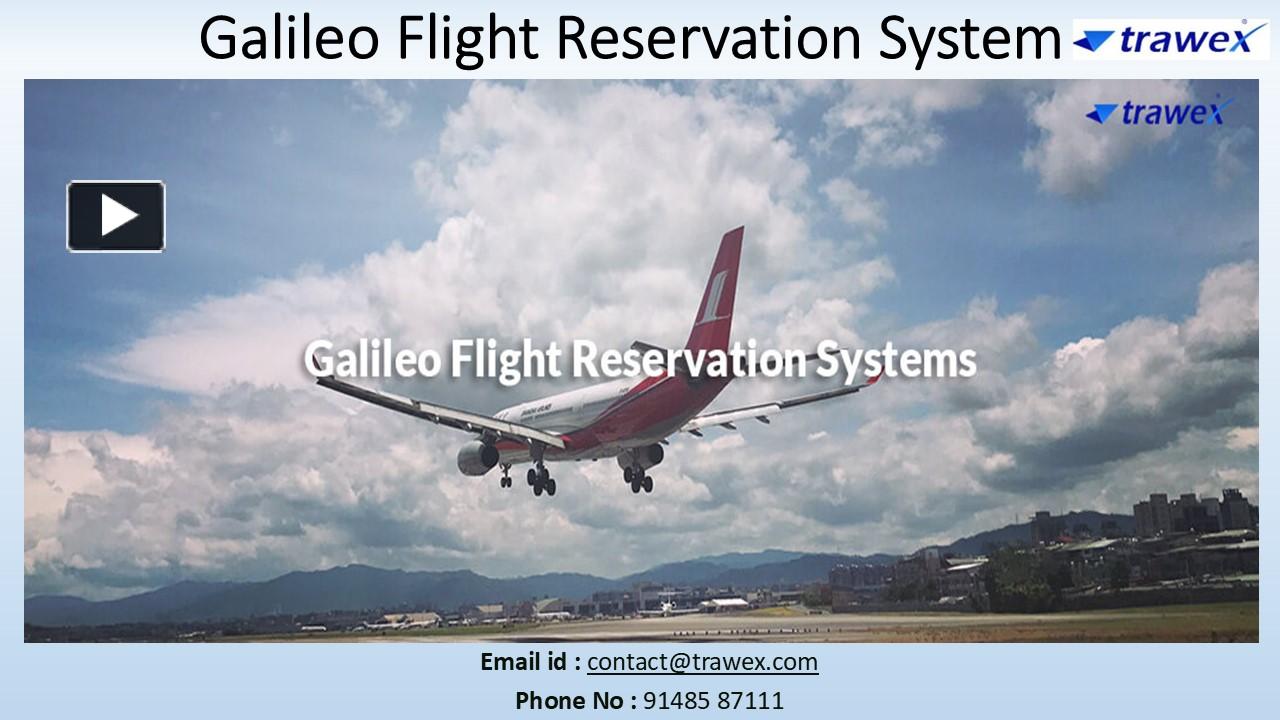 PPT – Galileo Flight Reservation System PowerPoint presentation | free ...