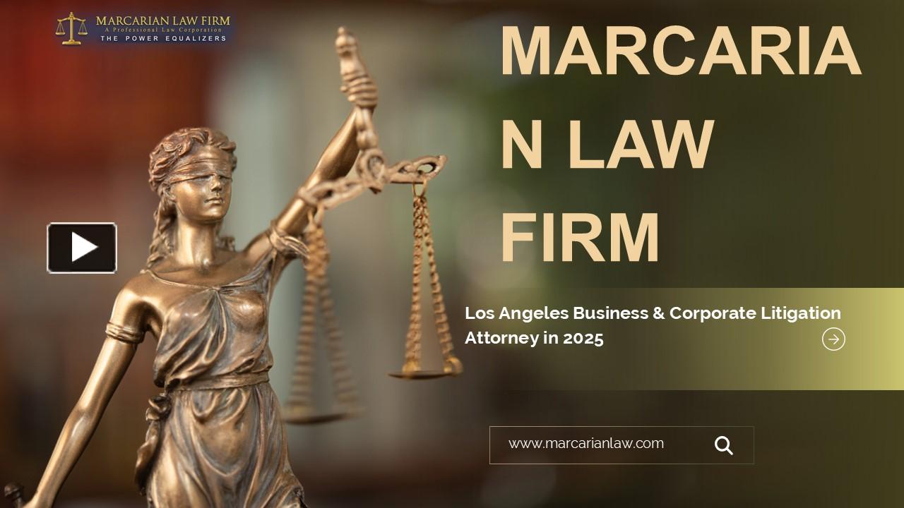 PPT – Los Angeles Business & Corporate Litigation Attorney in 2025 PowerPoint presentation ...