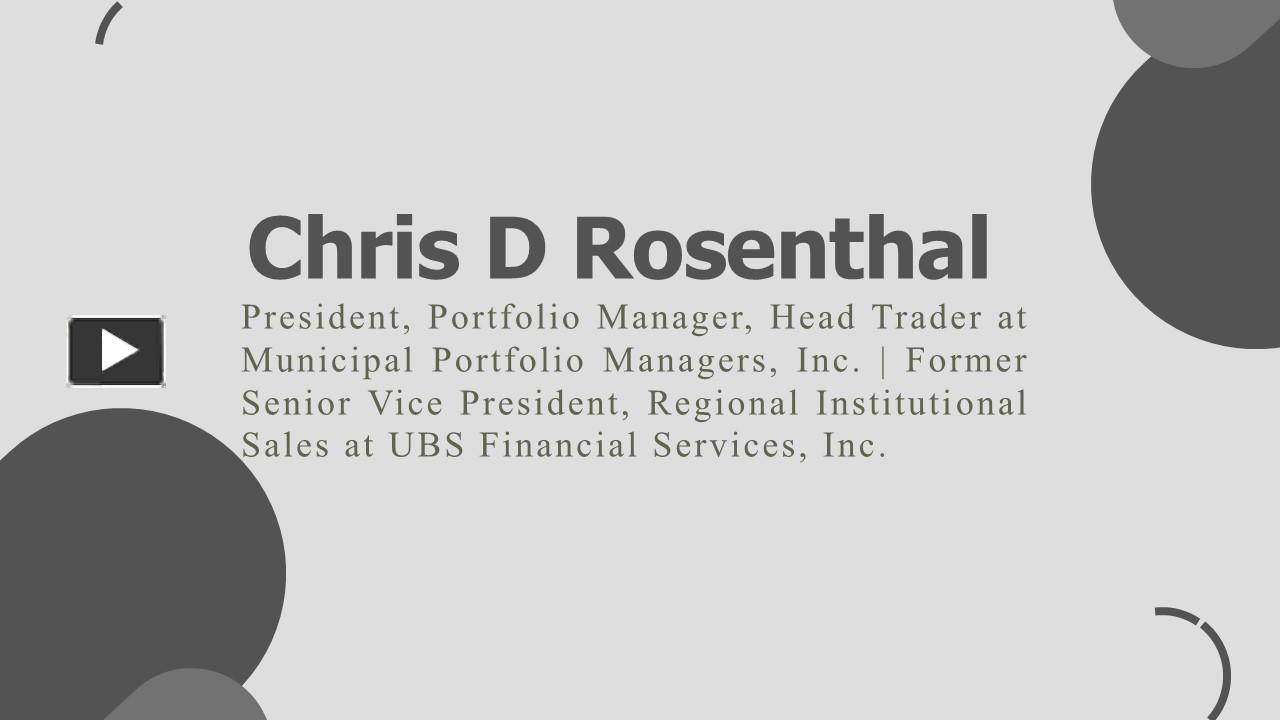 PPT – Chris D Rosenthal - A Multiskilled Intellect From Novelty, Ohio PowerPoint presentation ...