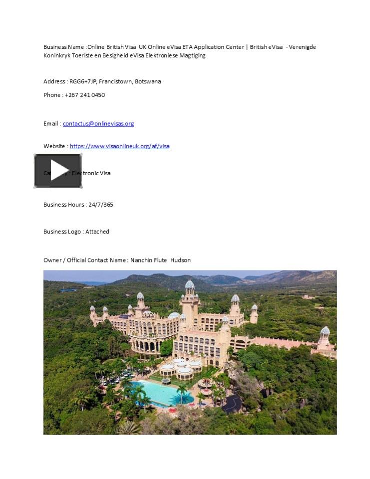 Online British Visa UK Online eVisa ETA Application Center | British eVisa - Verenigde Koninkryk ...