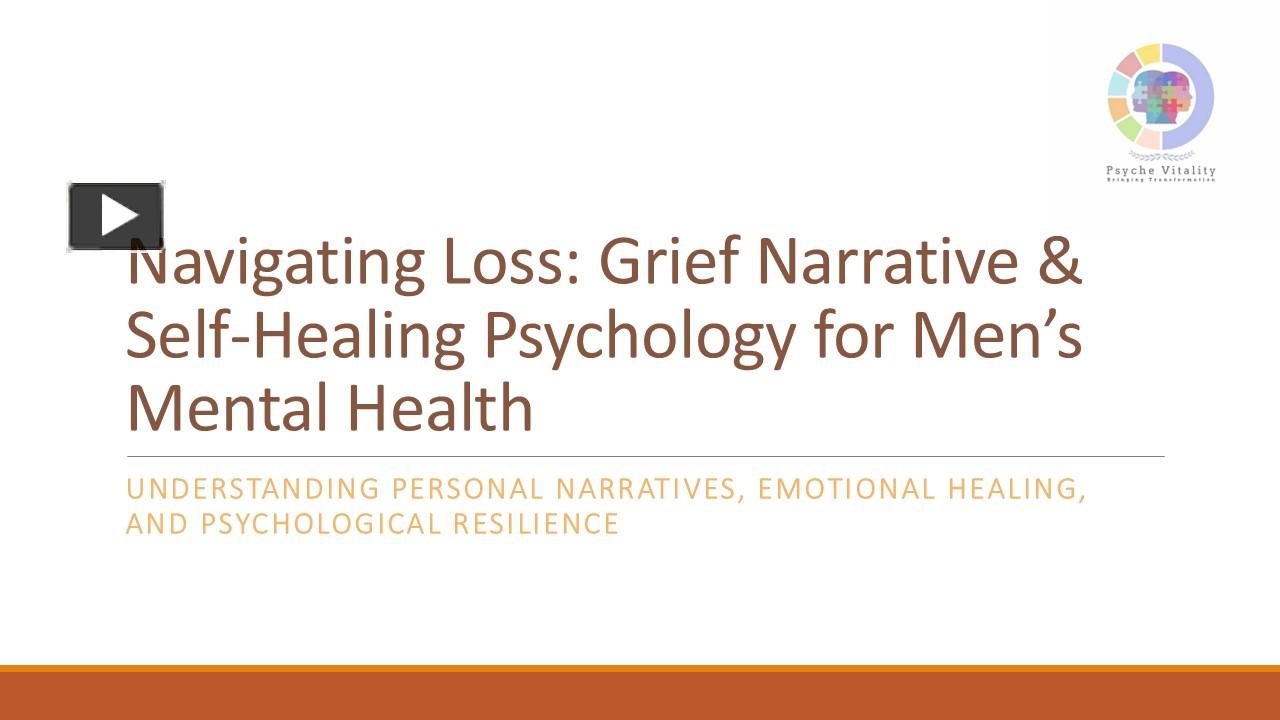 PPT – Understanding Grief: A Path to Healing with Psyche Vitality PowerPoint presentation | free ...
