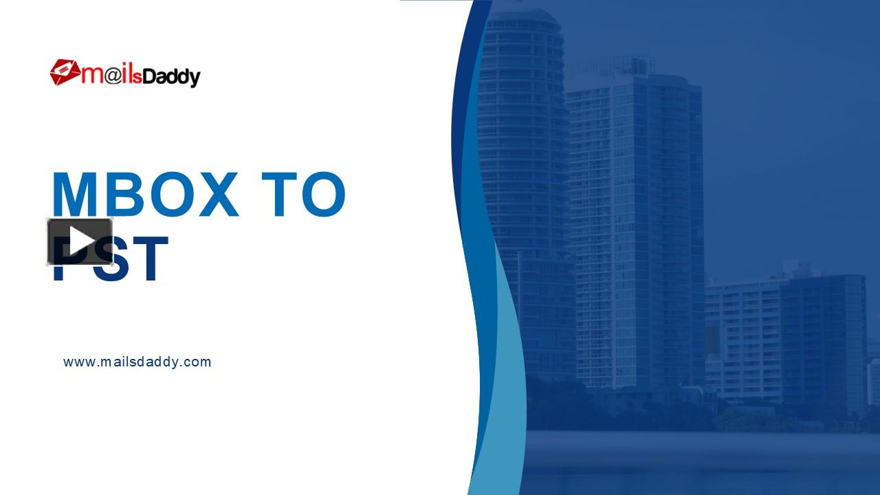 PPT – How to perform MBOX to PST Migration PowerPoint presentation | free to download - id ...