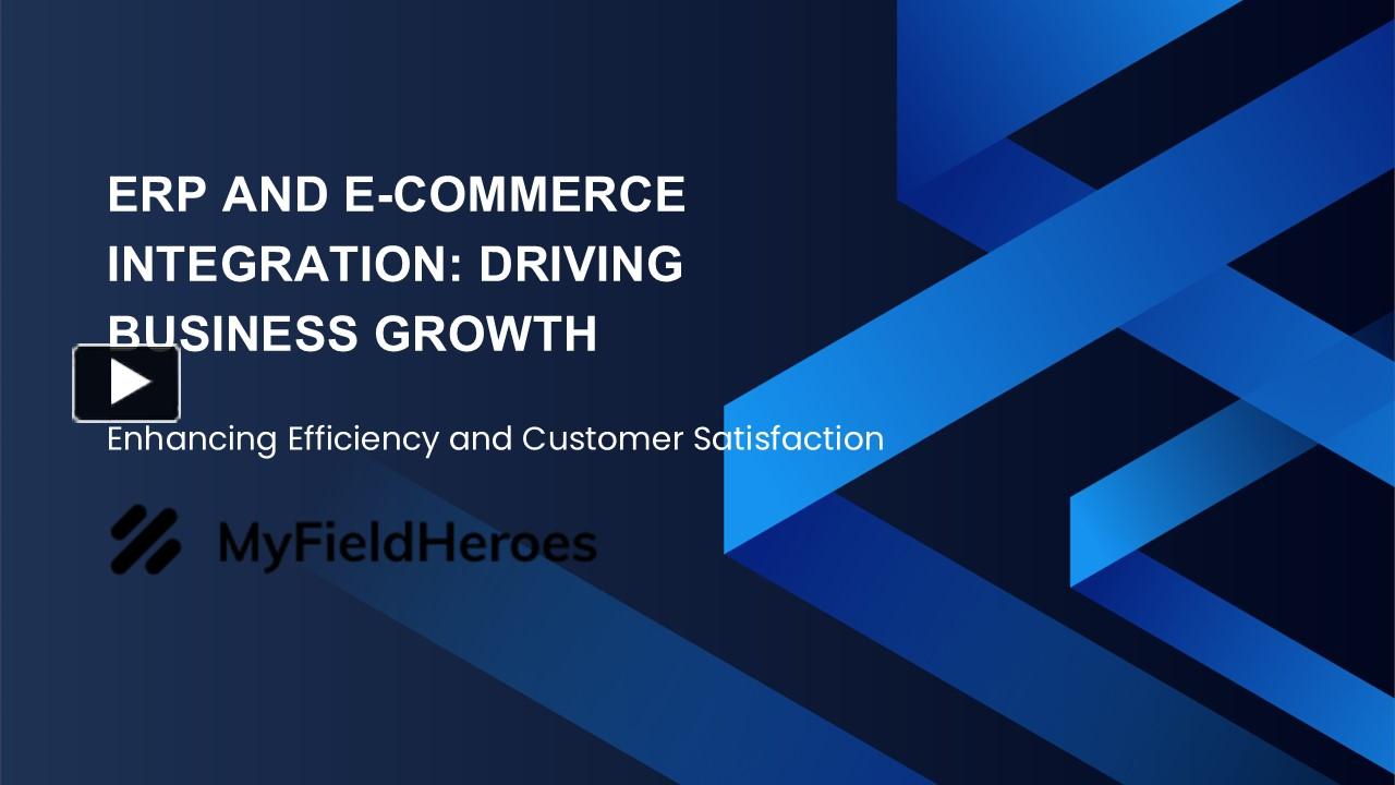 PPT – ERP and e-Commerce Integration Driving Business Growth PowerPoint presentation | free to ...