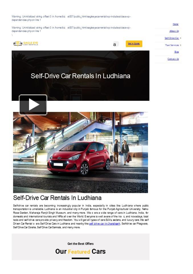 PPT – Self Drive Car Rentals in Ludhiana PowerPoint presentation | free to download - id: 9c7b33 ...