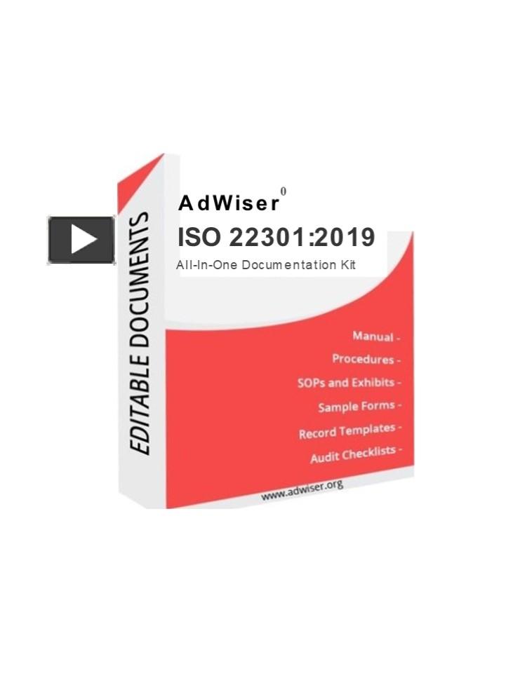 PPT – Step-by-Step Guide: Implementing ISO 22301 Using a Documentation Toolkit PowerPoint ...