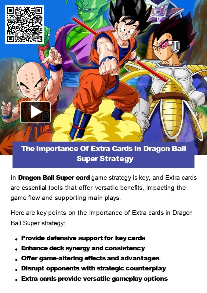 PPT – The Importance Of Extra Cards In Dragon Ball Super Strategy ...