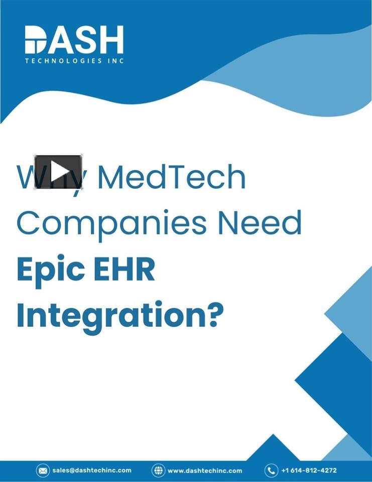PPT – Why MedTech Companies Need Epic EHR Integration? PowerPoint presentation | free to ...