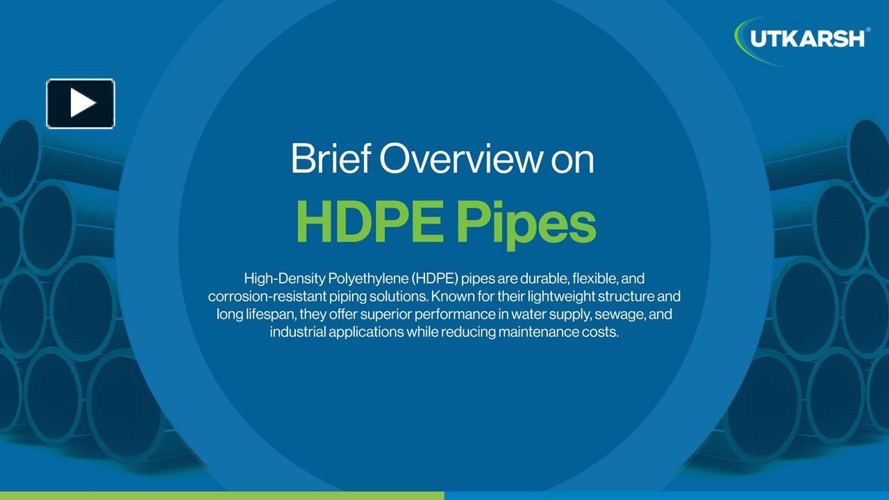 PPT – The hidden costs of traditional pipes: Why HDPE pipes are a smarter investment? PowerPoint ...
