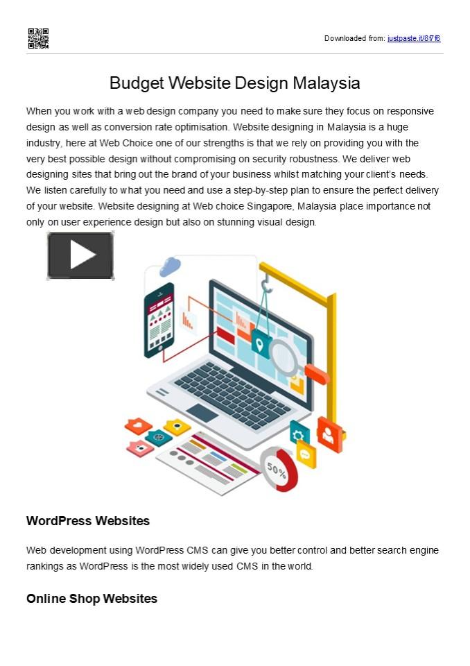 PPT – Budget Website Design Malaysia PowerPoint presentation | free to download - id: 9c864a-NDNlM