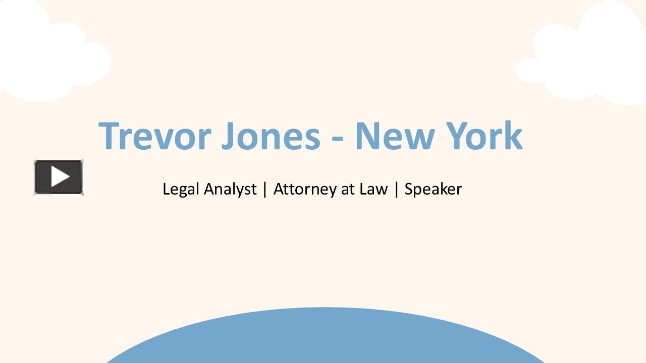 PPT – Trevor Jones - New York - A Courageous Pioneer PowerPoint presentation | free to download ...