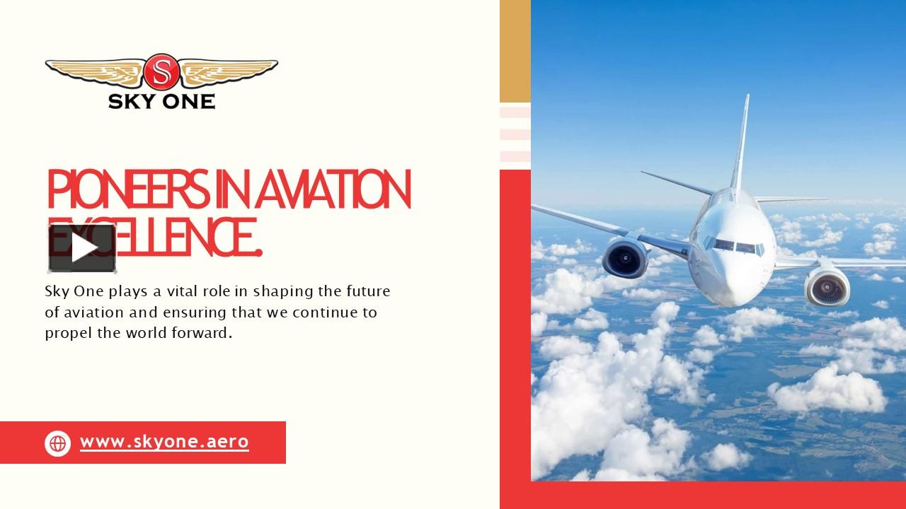 Aircraft Innovation UAE for Future Aviation | Skyone presentation | free to download