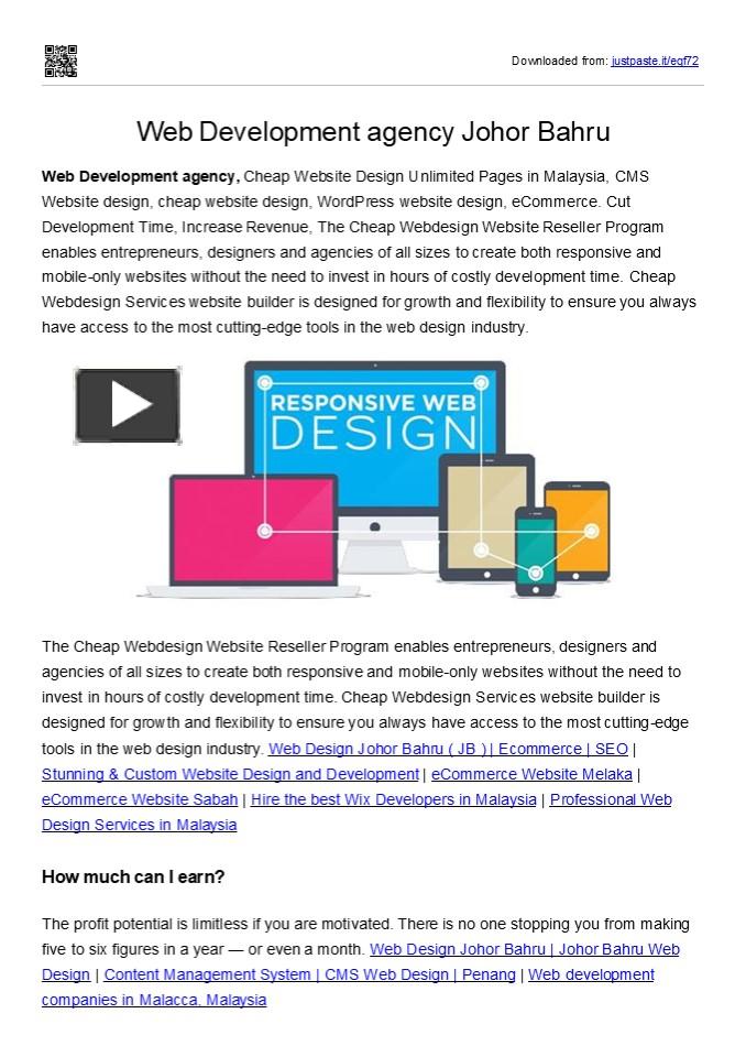 PPT – Web Development agency Johor Bahru PowerPoint presentation | free to download - id: 9c888f ...