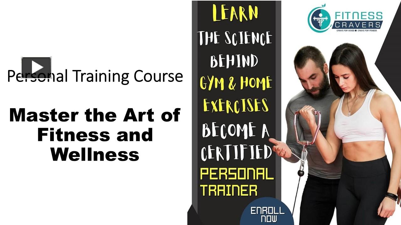 Personal Training Course presentation | free to download