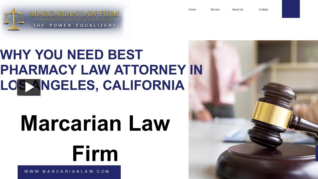 PPT – Why You Need Best Pharmacy Law Attorney in Los Angeles, California PowerPoint presentation ...