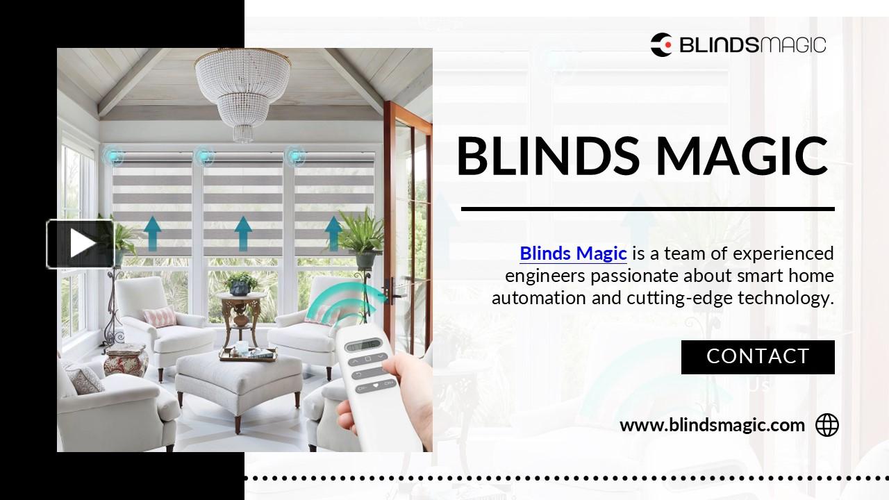 PPT – Custom And Smart Motorized Blinds and Shades PowerPoint presentation | free to download ...