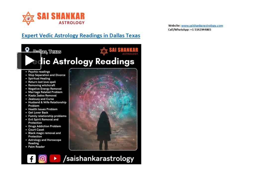PPT – Expert Vedic Astrology Readings in Dallas PowerPoint presentation | free to download - id ...
