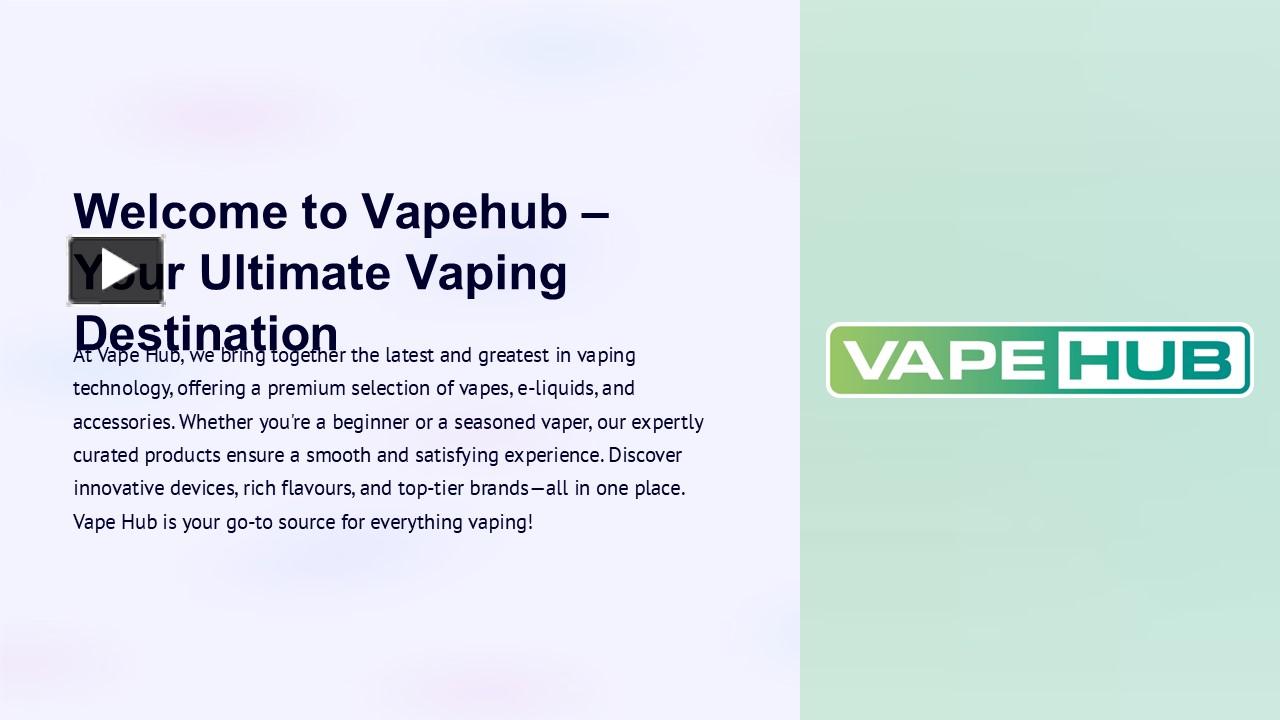 PPT – Hayati – Flavour, Smoothness, and Satisfaction in Every Puff PowerPoint presentation ...