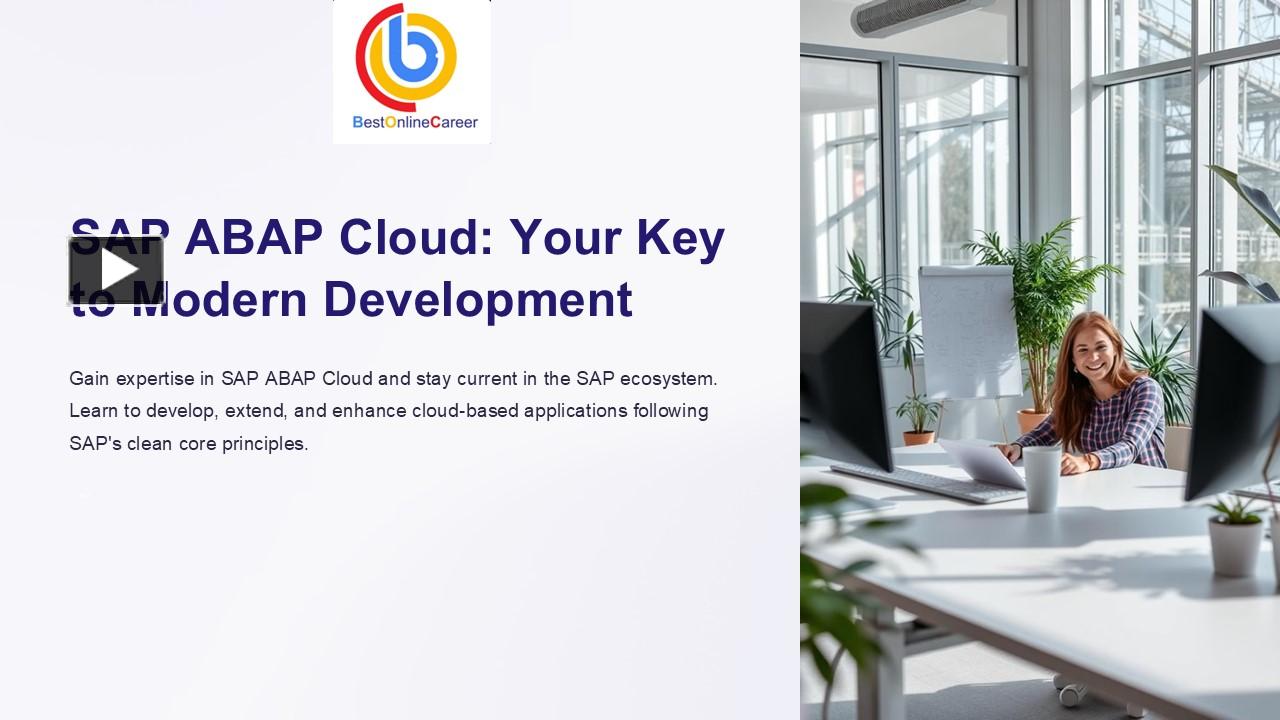 PPT – SAP ABAP Cloud: Your Key to Modern Development PowerPoint presentation | free to download ...