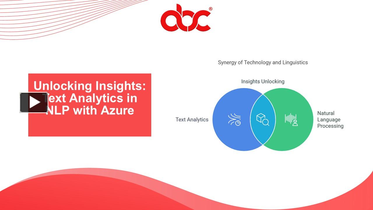 Ppt Unlocking Insights Text Analytics In Nlp With Azure Ansi Bytecode Llp Powerpoint