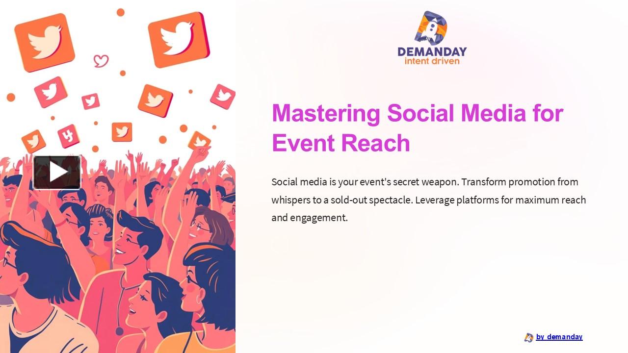 PPT – Event Management Must-Have: Mastering Social Media for Maximum Reach PowerPoint ...