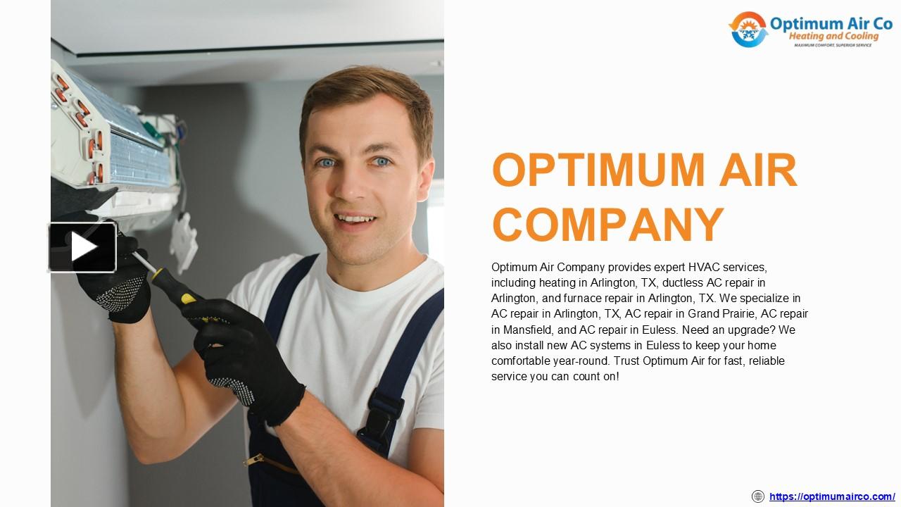 PPT – Reliable HVAC Repair & Installation in Arlington, Grand Prairie, Mansfield, & Euless, TX ...
