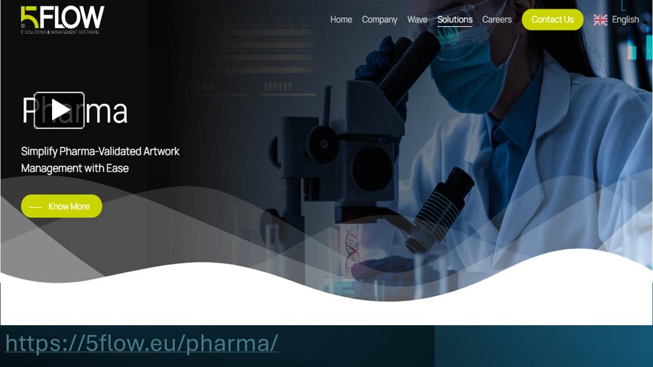 Streamline Pharma Artwork Management with Compliance & Efficiency presentation | free to download